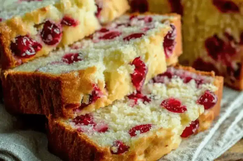 Easy Cream Cheese Cranberry Loaf Recipe
