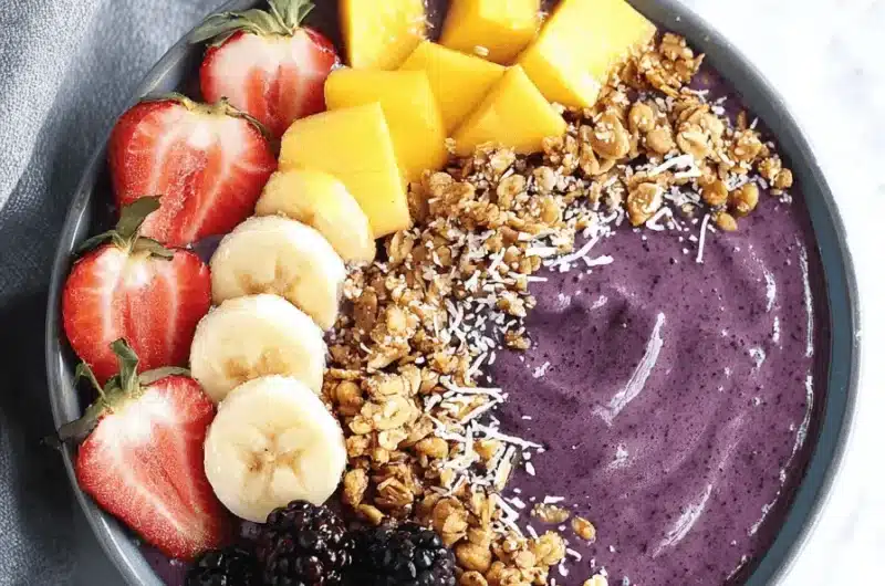 Ultimate Acai Bowl Recipe: Thick, Creamy, & Easy